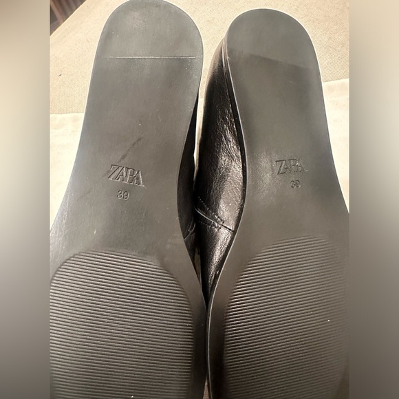 Zara | Shoes | Lay Soft Leather Shoes | Poshmark